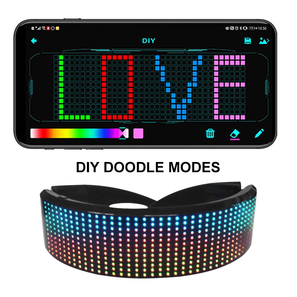 HoloPixel LED Glasses – Your Face, Your Light Show – TheSciFi.Net